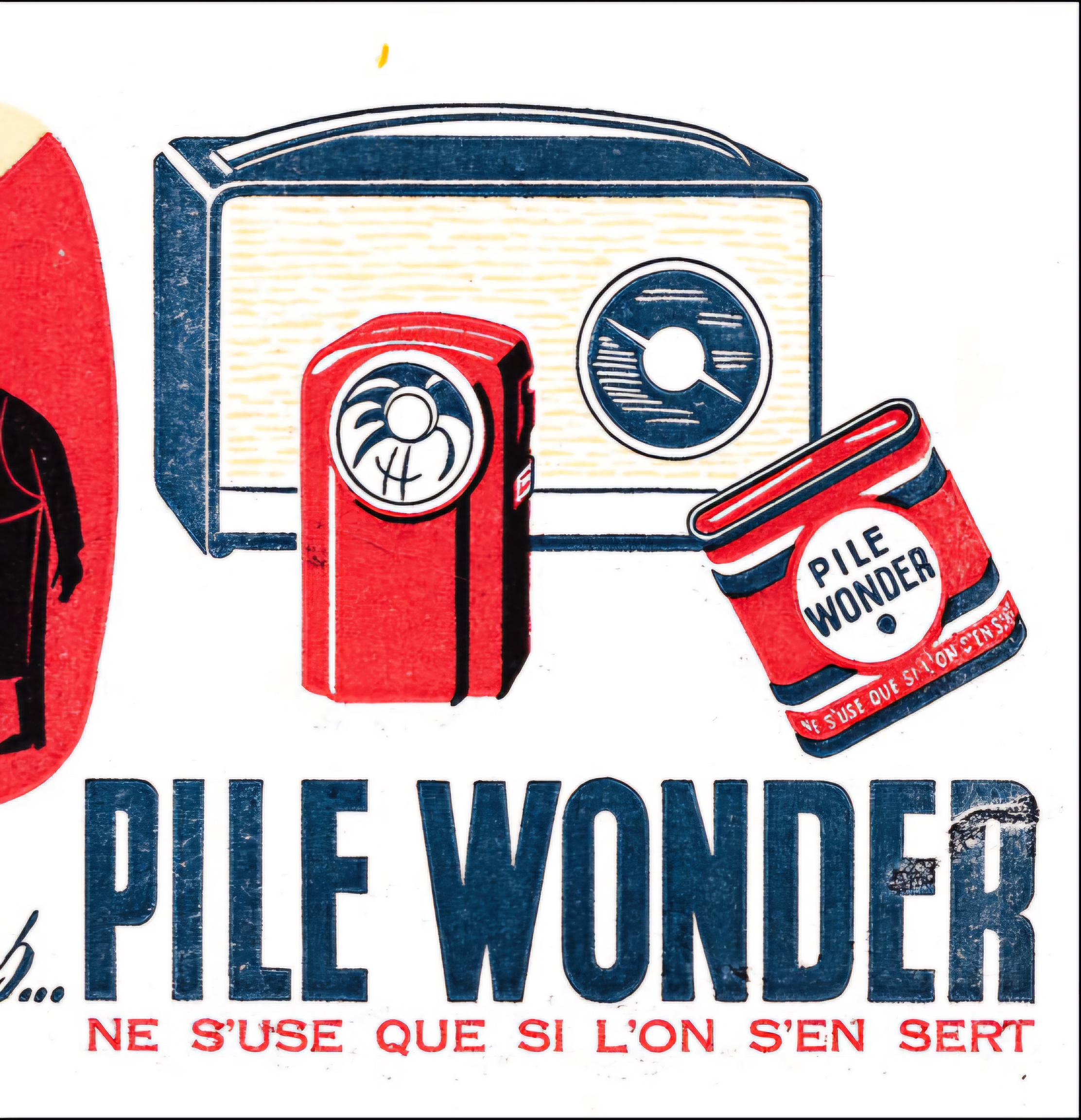 Wonder flashlight, ca. 1970 – UNIQUE